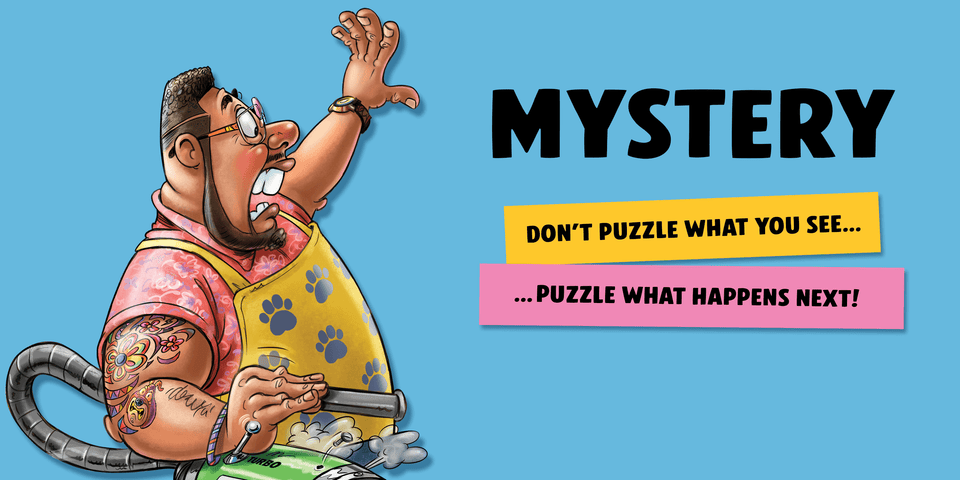 Wasgij Mystery 13 - A Purrrfect Escape! (1000 pieces)