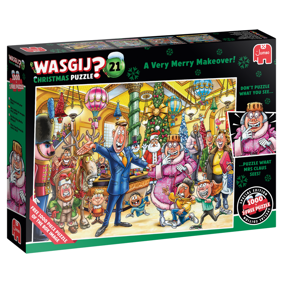 Puzzles and hints | Wasgij puzzle archive